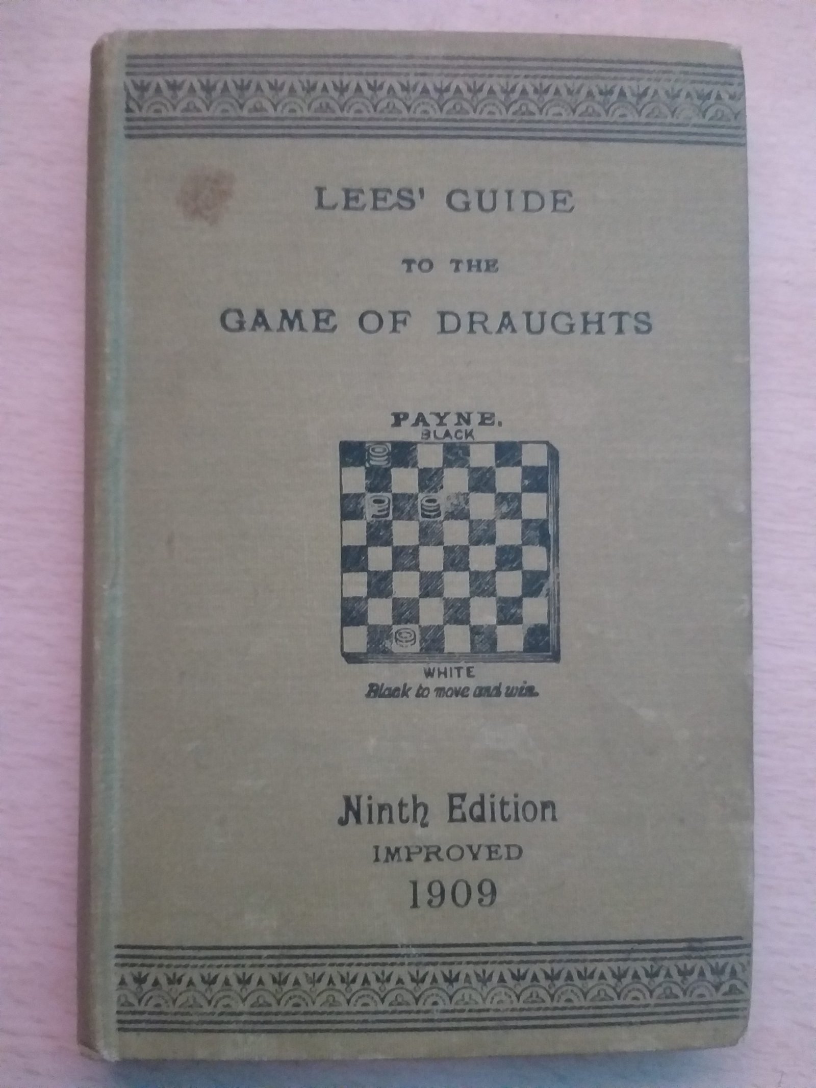 Lees' Guide to the Game of Draughts or Checkers - Start Checkers