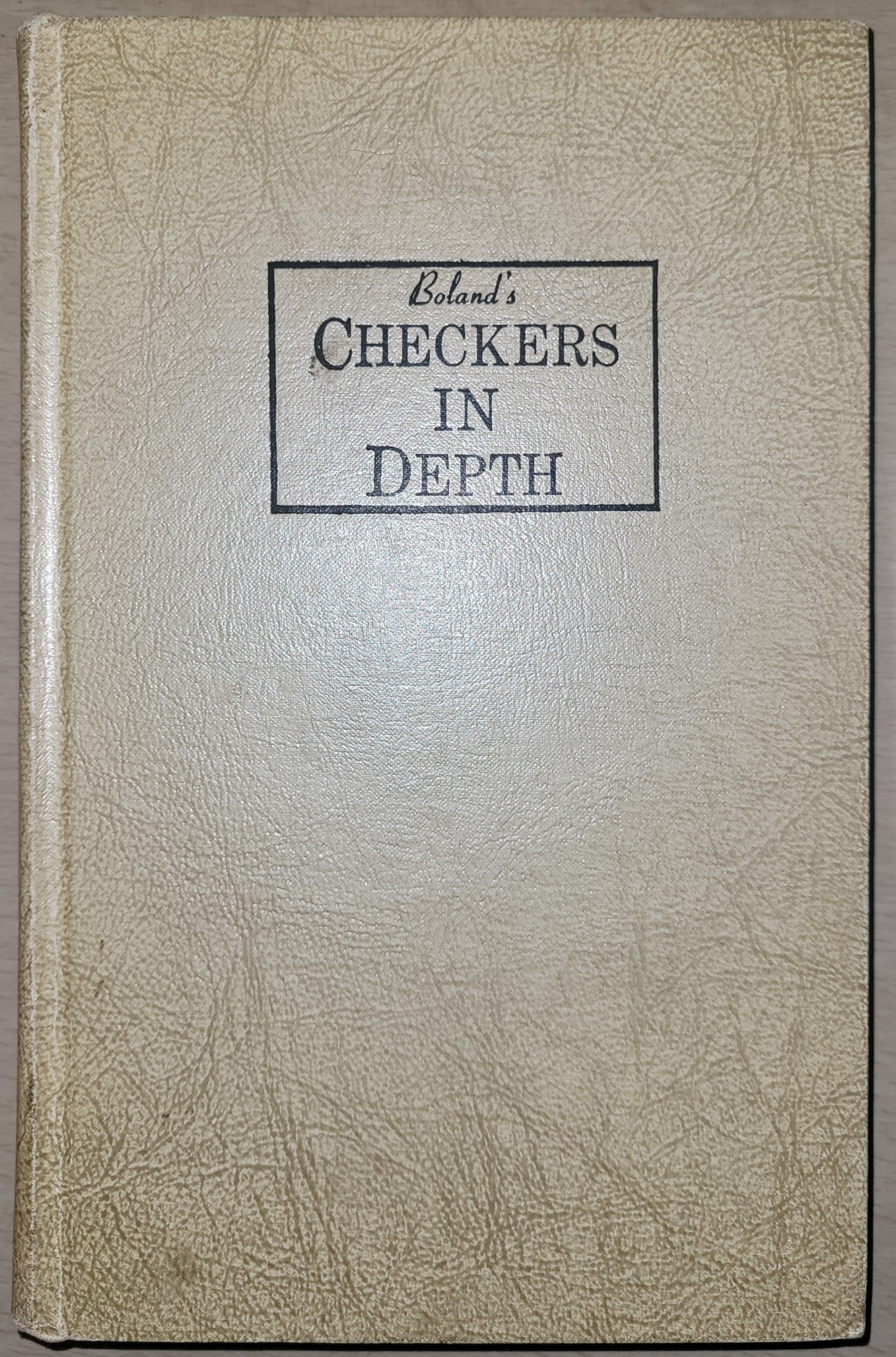 Boland's Checkers in Depth - Start Checkers